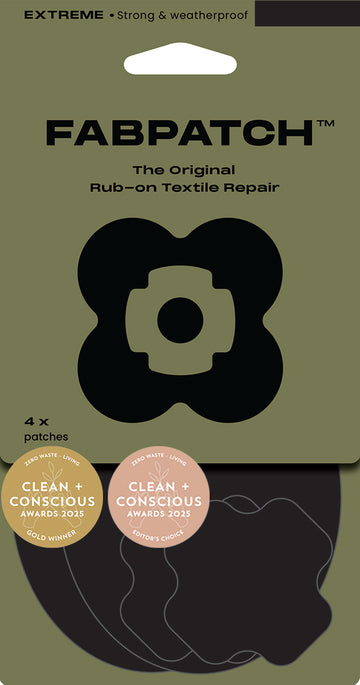 FabPatch: Astonishingly Durable Textile & Clothing Rub-On Repair Patch
