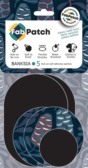 FabPatch: Astonishingly Durable Textile & Clothing Rub-On Repair Patch