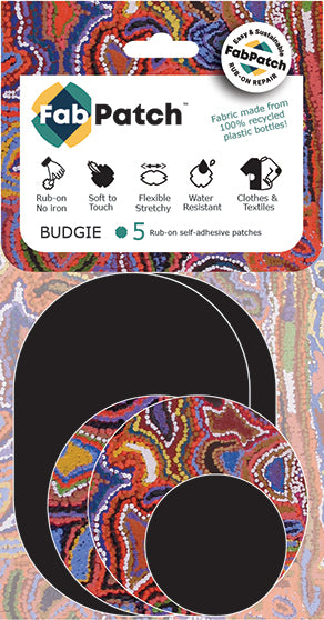 FabPatch: Astonishingly Durable Textile & Clothing Rub-On Repair Patch