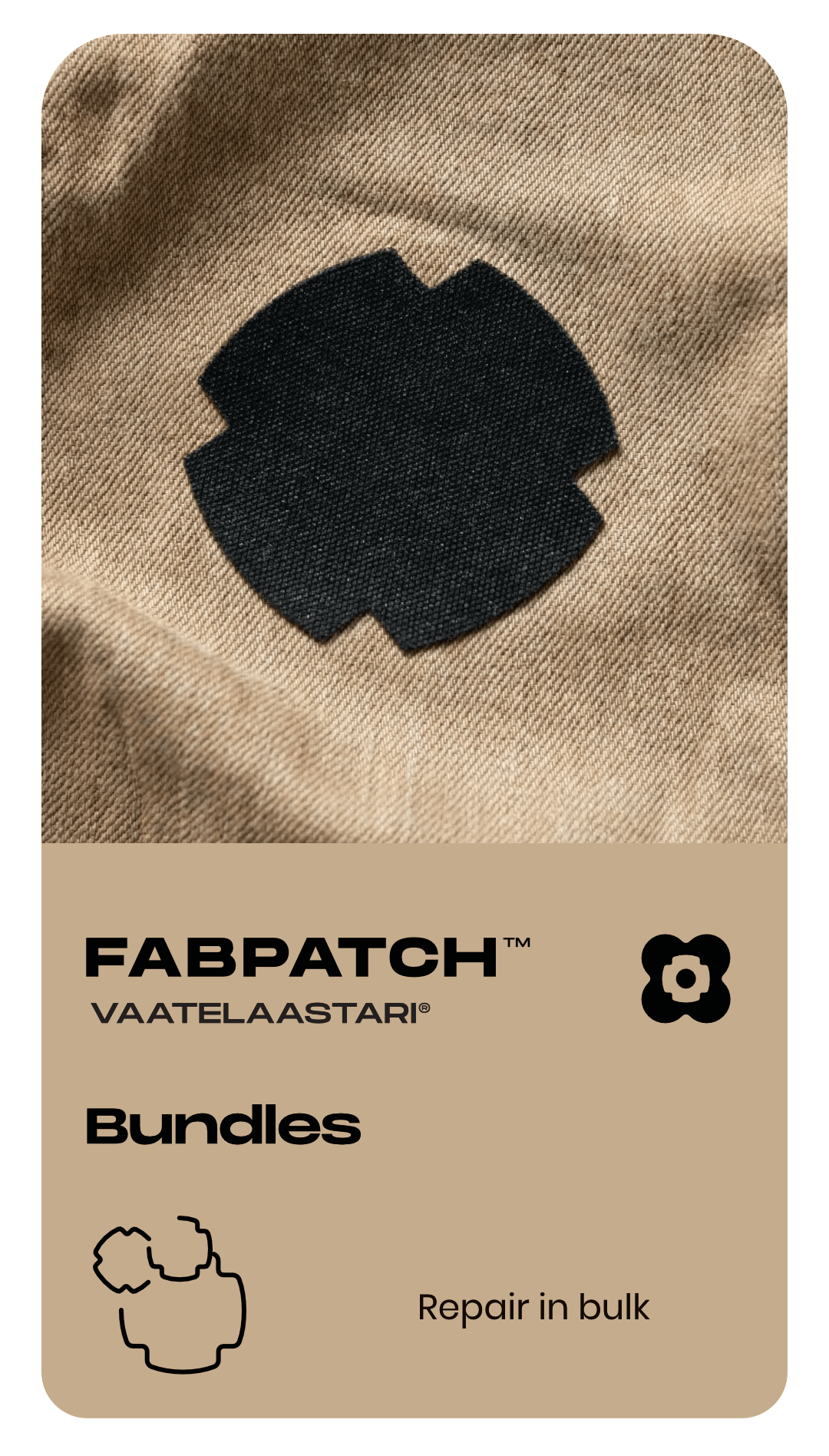 FabPatch: Rub-On Repair Patches - Easy | Quick | Durable