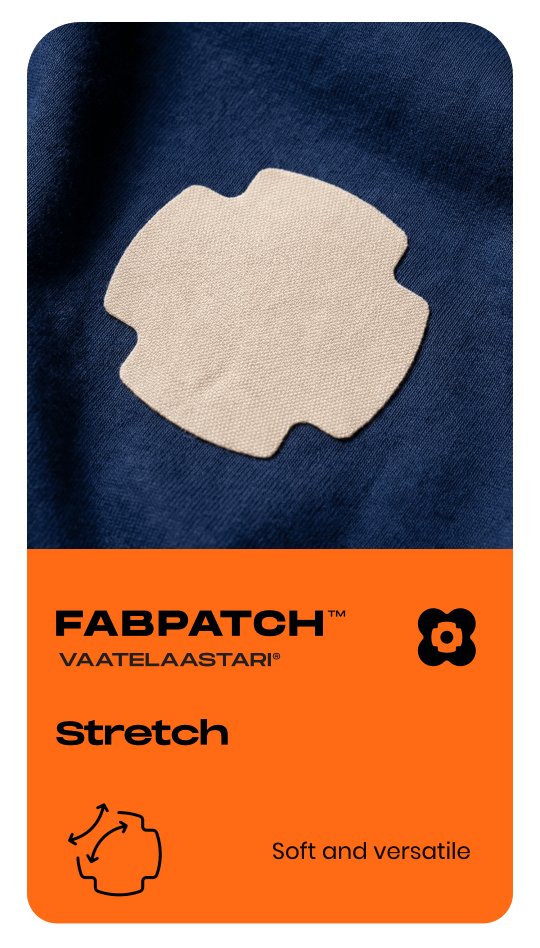 FabPatch: Rub-On Repair Patches - Easy | Quick | Durable